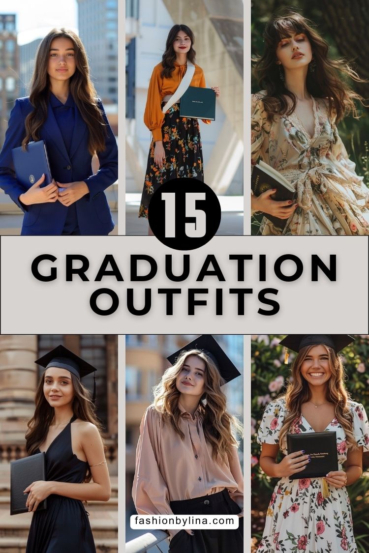 15 Graduation Outfit Ideas For Your Inspiration! – fashionbylina.com