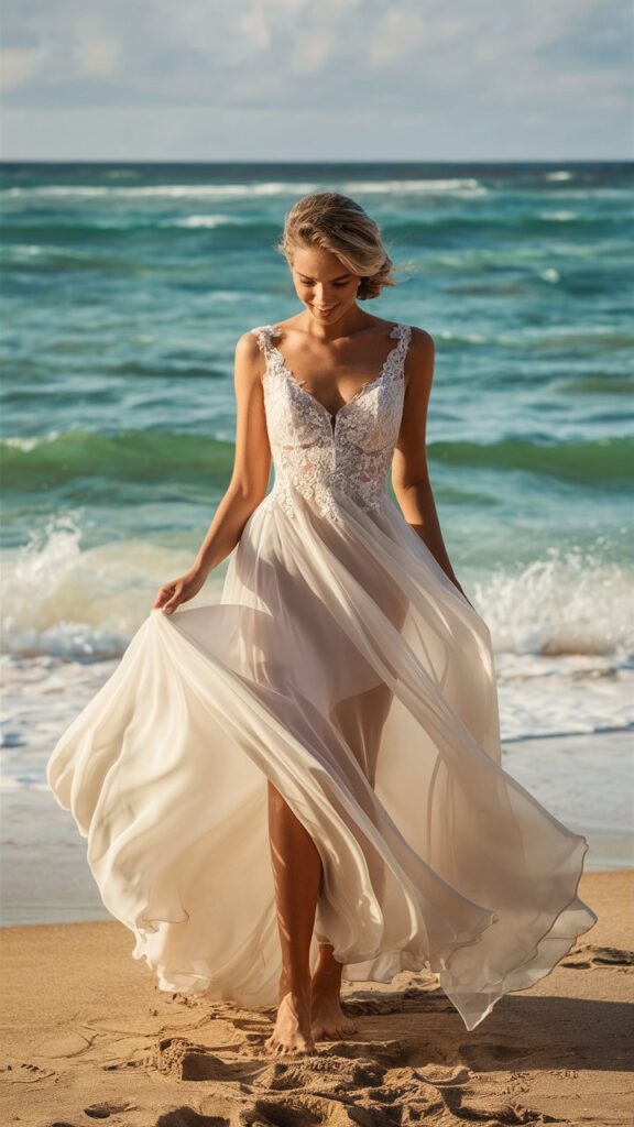 10 Beach Wedding Dresses You Will Fall In Love With! – fashionbylina.com