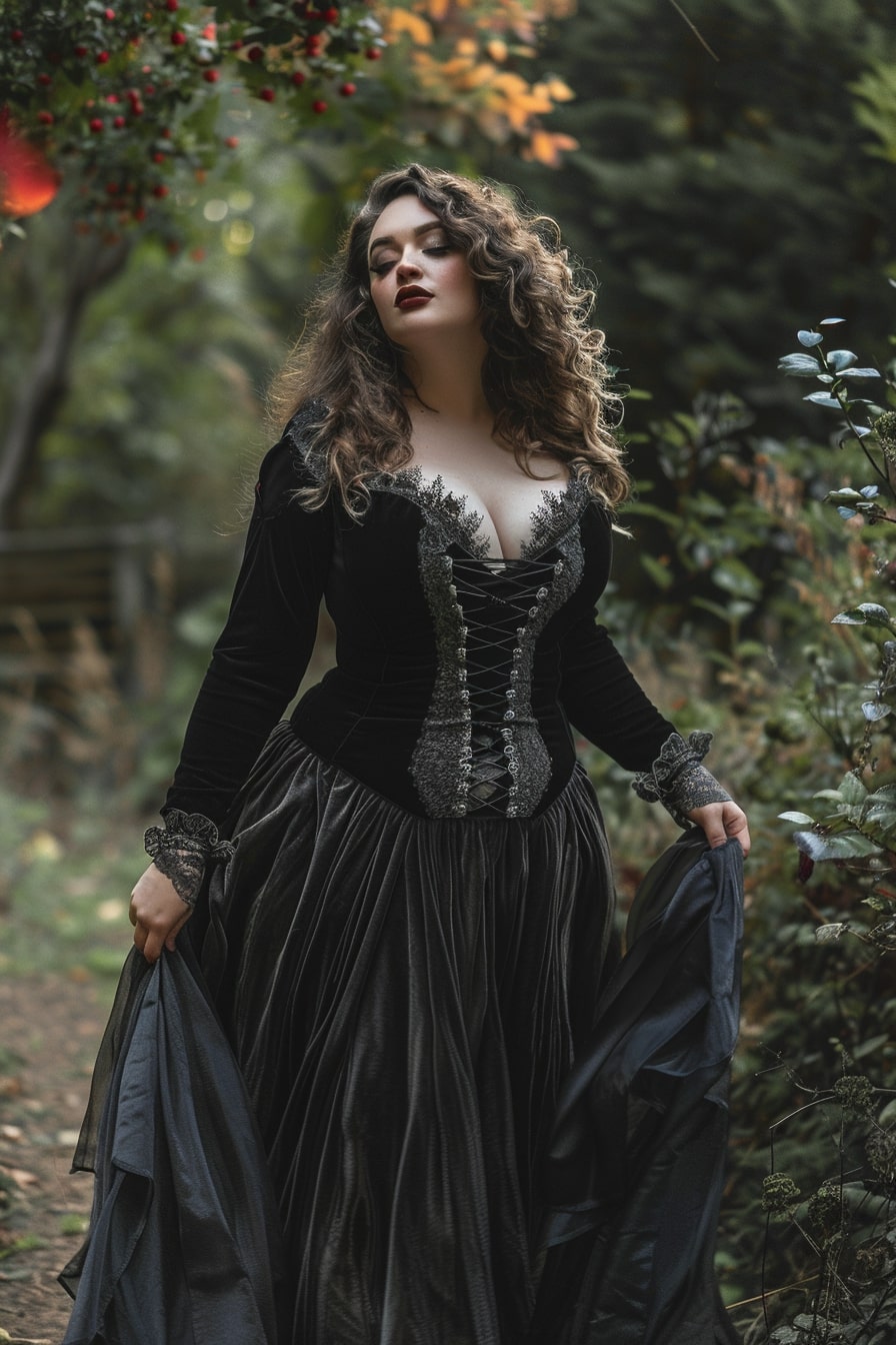 10 Chubby Goth Outfits Which Look Absolutly Amazing! – fashionbylina.com
