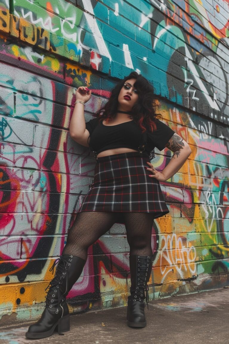 10 Chubby Goth Outfits Which Look Absolutly Amazing! – fashionbylina.com