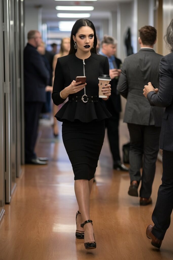 10 Corporate Goth Outfits To Get Inspiration From! – fashionbylina.com