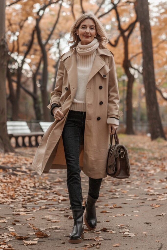 10 Classy Fall Outfits for Women Over 50: Timeless Elegance for Autumn – fashionbylina.com