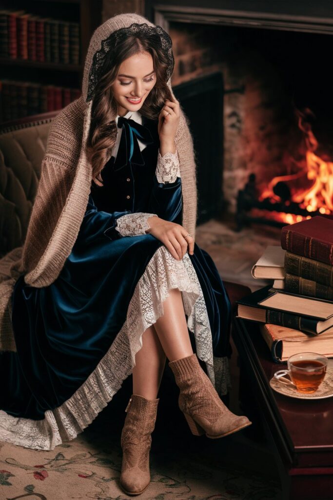 15 Romantic Academia Aesthetic Outfits You Will Fall In Love With ...