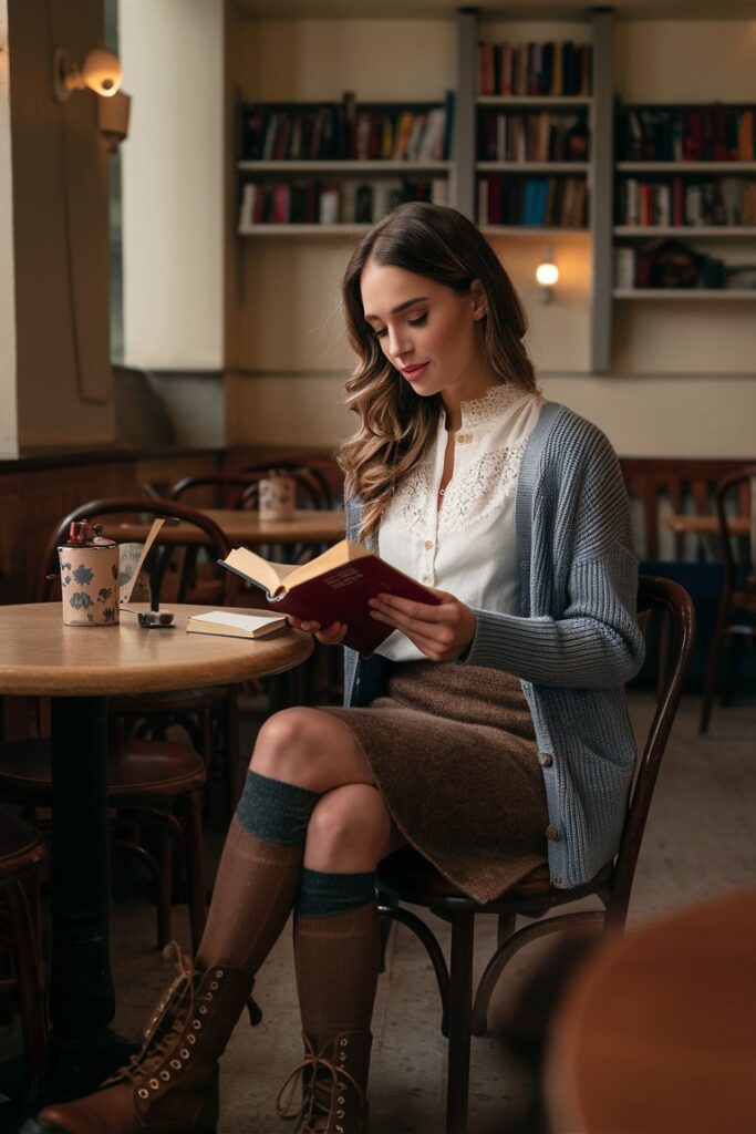15 Romantic Academia Aesthetic Outfits You Will Fall In Love With ...