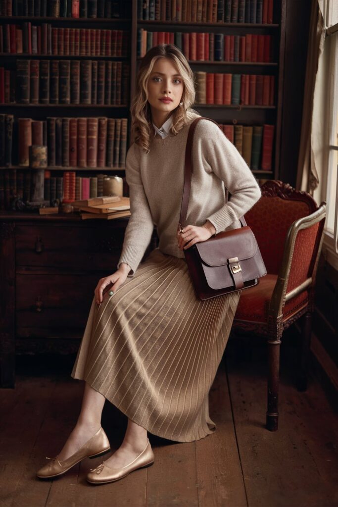 15 Romantic Academia Aesthetic Outfits You Will Fall In Love With ...