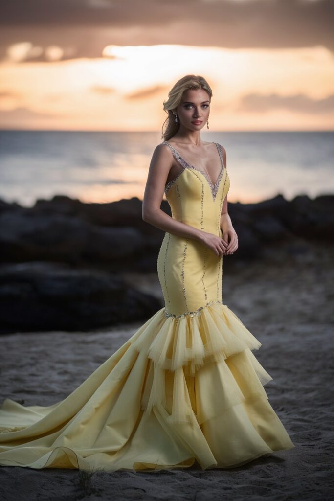 15 Yellow Wedding Dresses to Brighten Your Special Day! – fashionbylina.com