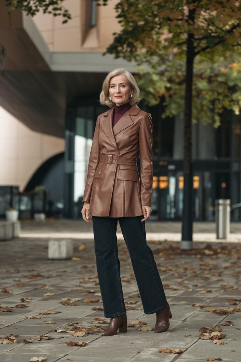 10 Edgy Fall Outfits for Women Over 50: Stylish Looks to Embrace the ...