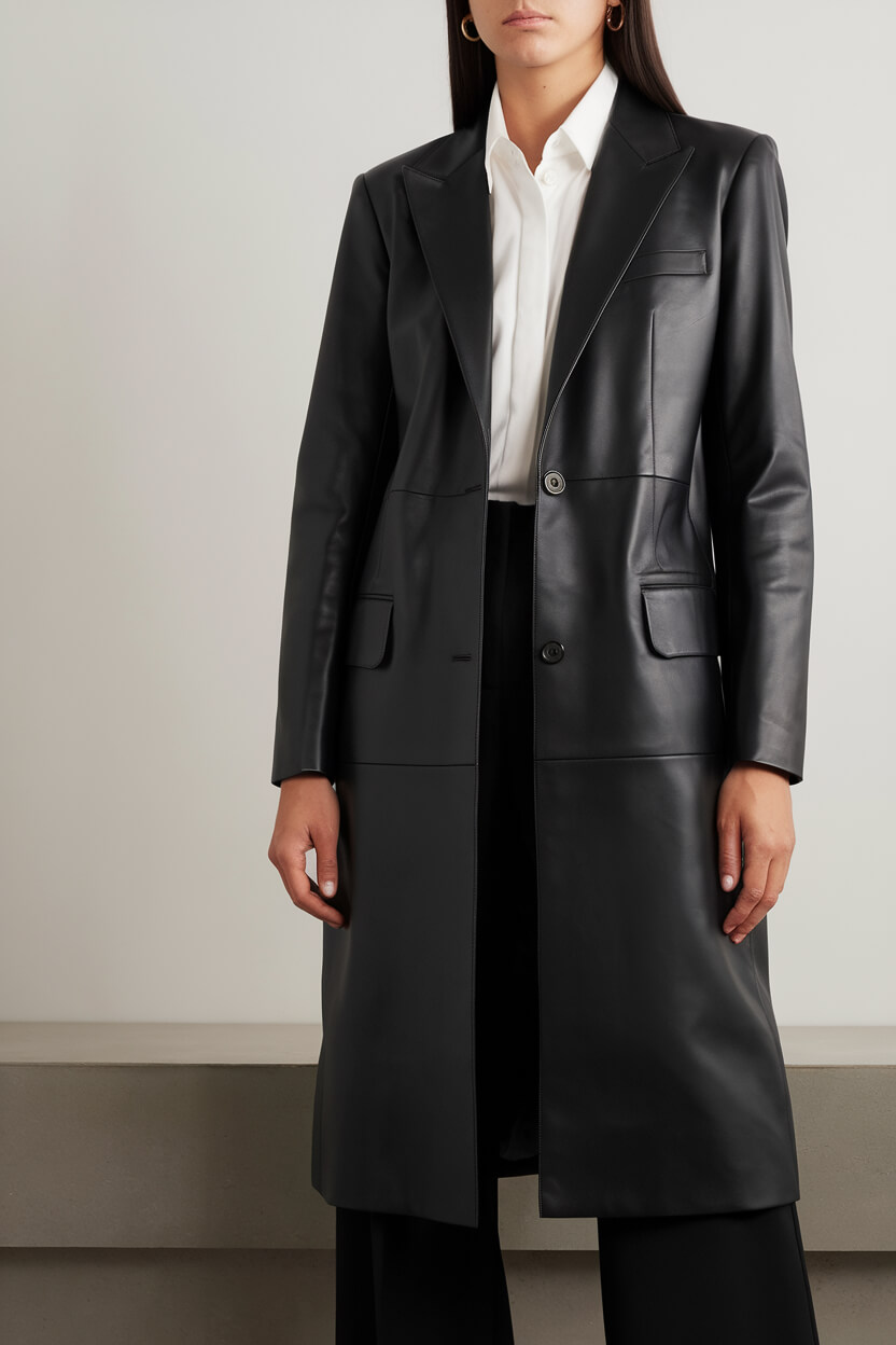 13 Black Leather Blazer Outfits for Women That Offer Timeless Style ...