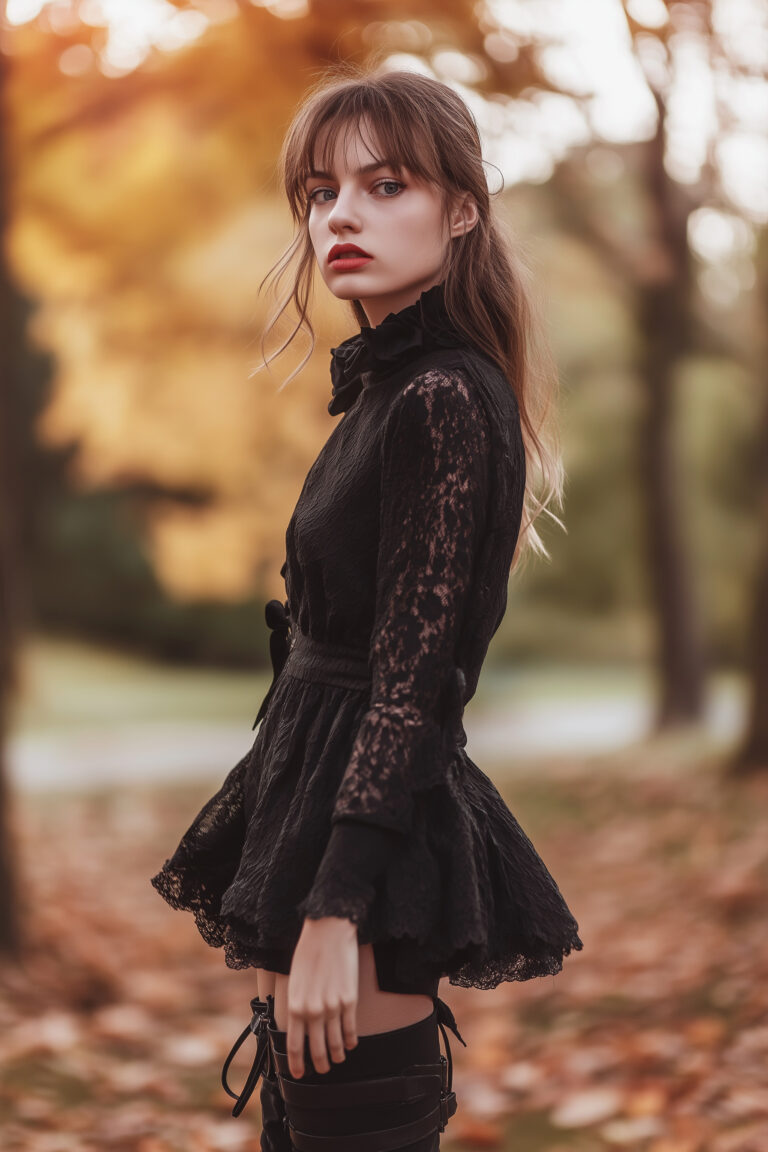12 Soft Goth Fall Outfits to Perfect Your Autumn Style – fashionbylina.com
