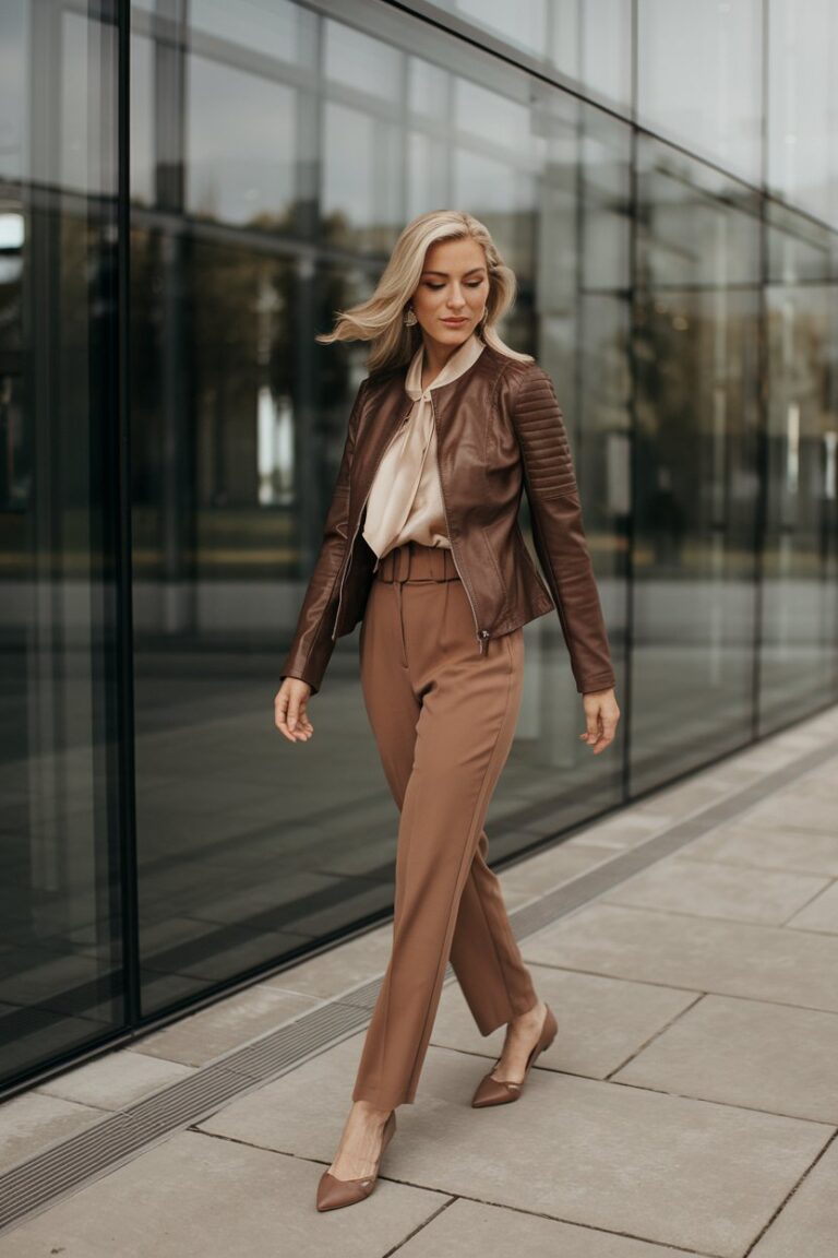 10 Edgy Work Outfits for Fall: Statement Pieces for a Confident Look ...