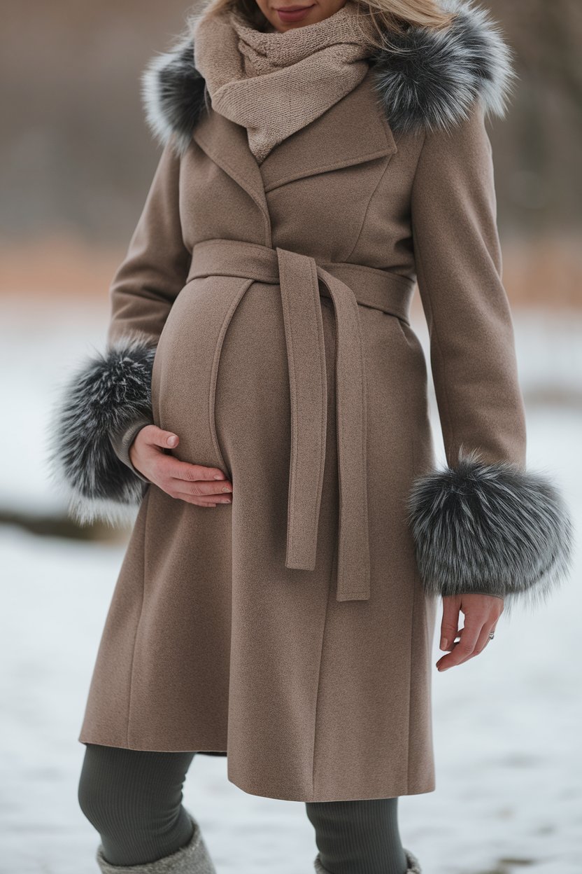 14 Winter Outfits for Pregnant Women to Stay Stylish and Warm ...