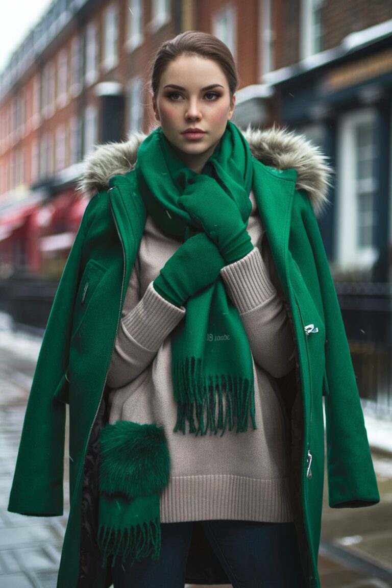 15 Green Winter Outfit Ideas You’ll Love This Season – fashionbylina.com