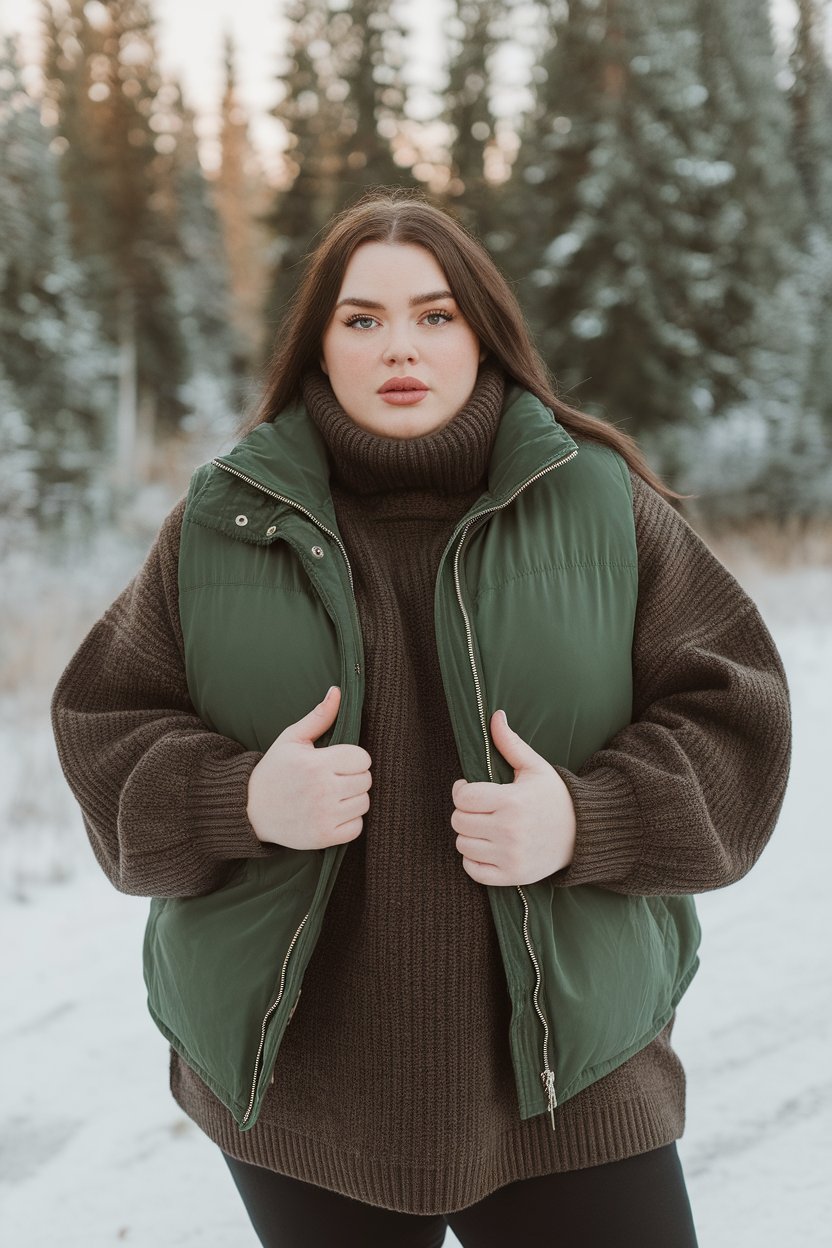 16 Winter Outfits for Plus Size Women That Are Chic and Cozy ...
