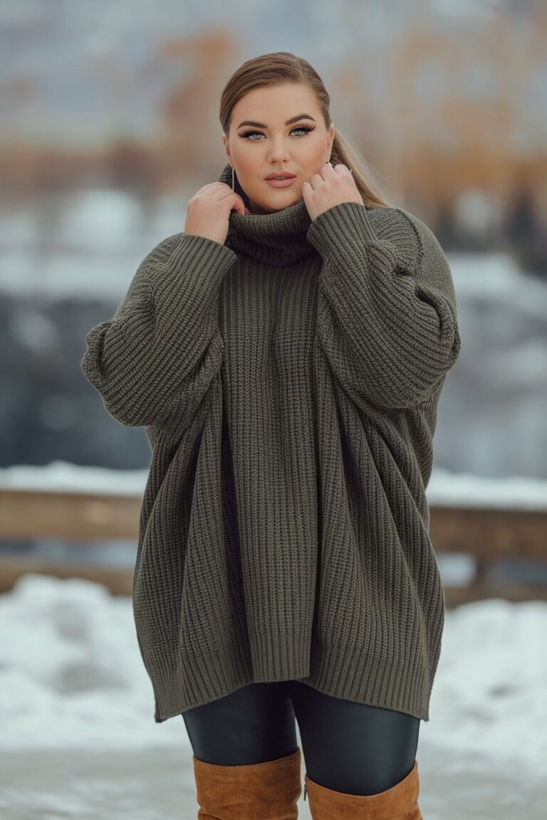 13 Cute Plus Size Winter Outfits That Are Super Cozy – fashionbylina.com