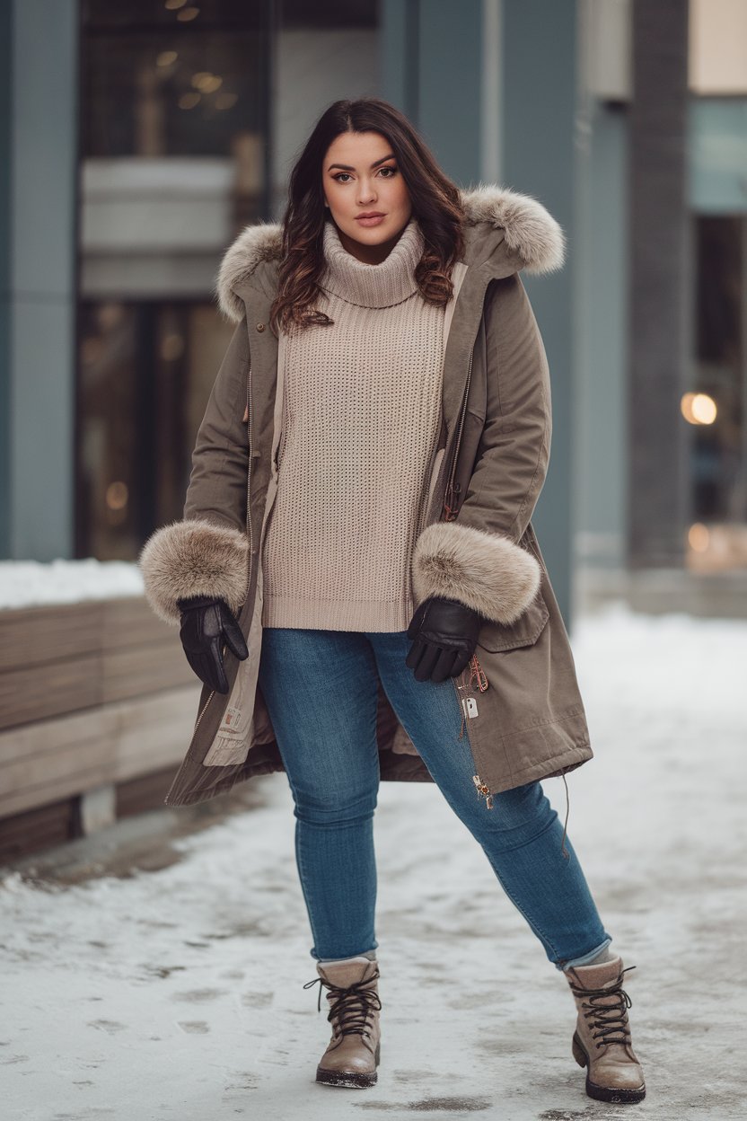 16 Winter Outfits For Plus Size Women That Are Chic And Cozy 6205