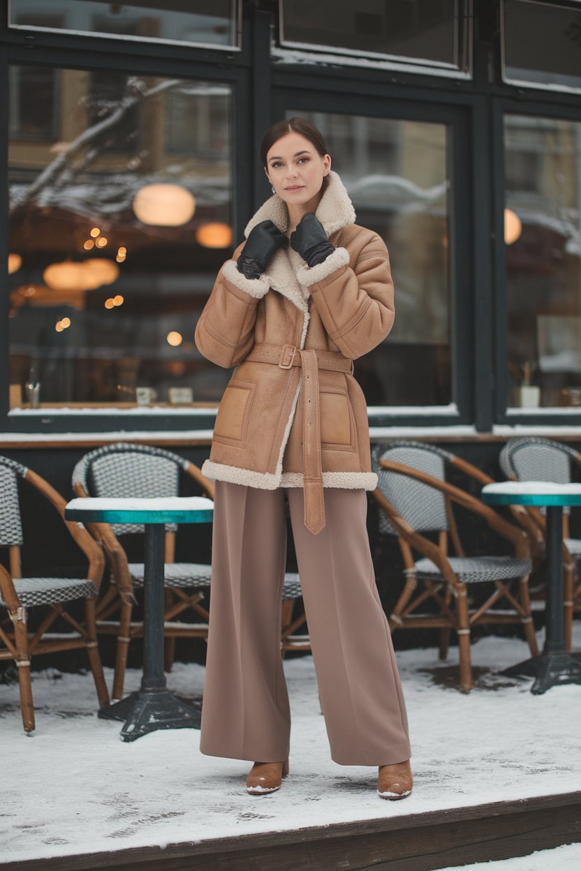 16 Winter Outfits for Short Women That Flatter Every Figure ...