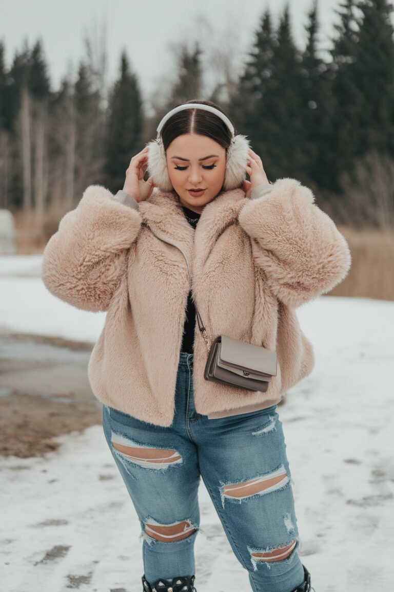 13 Cute Plus Size Winter Outfits That Are Super Cozy – fashionbylina.com