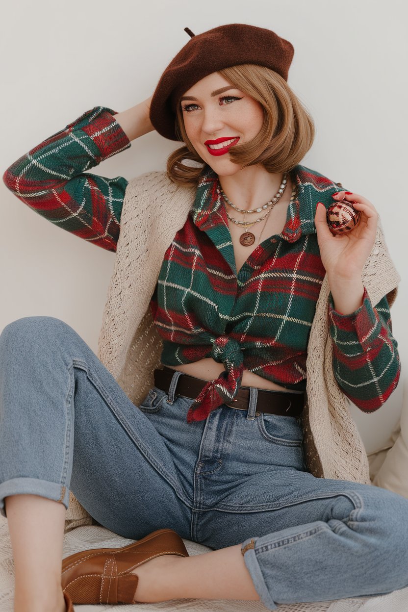 16 Christmas Outfits With Jeans You’ll Love to Wear – fashionbylina.com