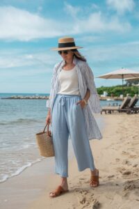 13 Light Blue Pants Outfits to Elevate Your Wardrobe – fashionbylina.com