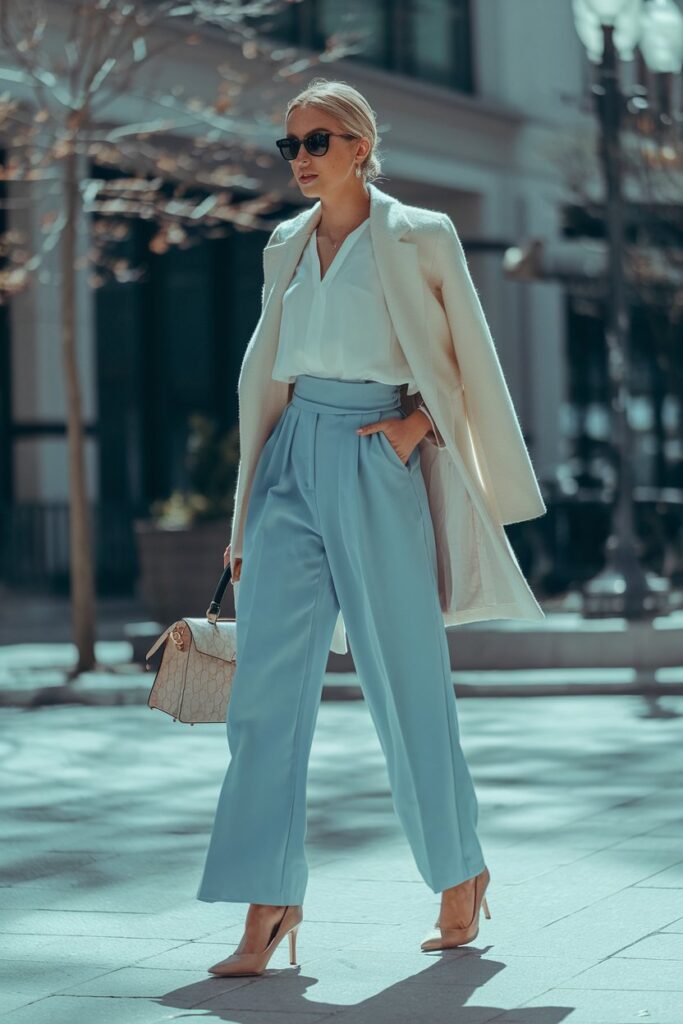 13 Light Blue Pants Outfits to Elevate Your Wardrobe – fashionbylina.com