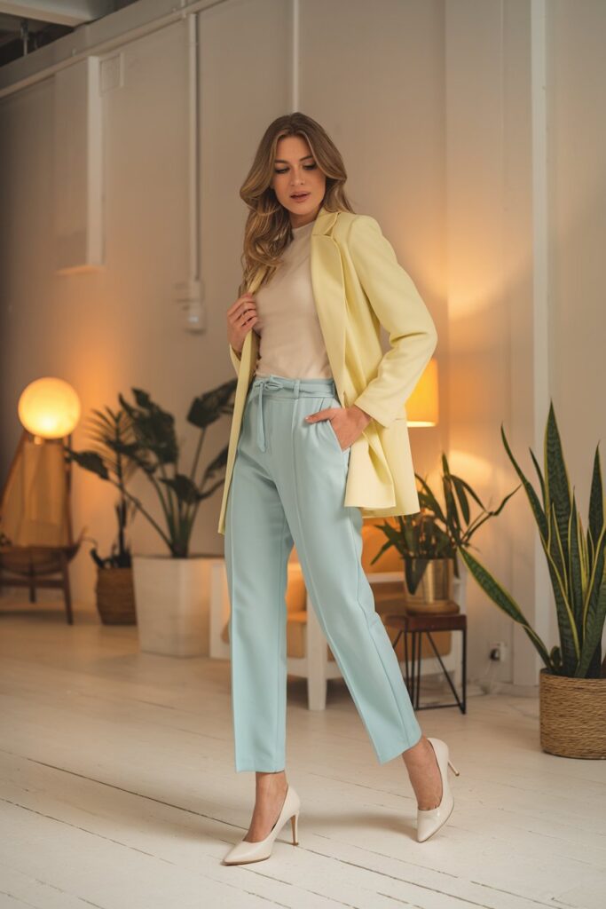 13 Light Blue Pants Outfits to Elevate Your Wardrobe – fashionbylina.com