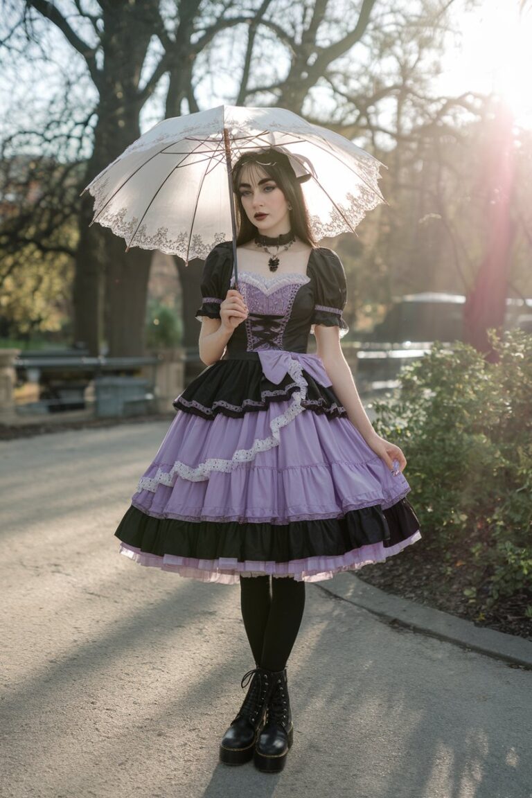 15 Gothic Spring Outfit Ideas: Elegant, Edgy, and Perfect for the ...