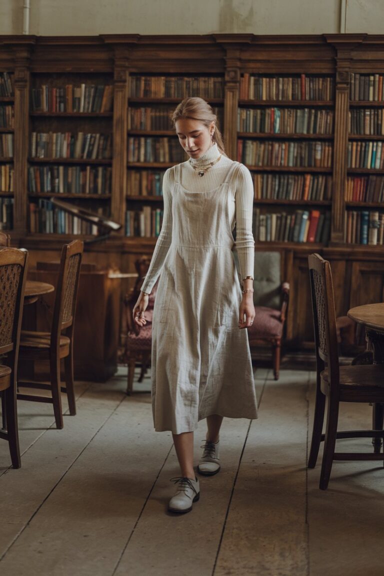16 Light Academia Spring Outfits: Soft Neutrals and Vintage-Inspired ...