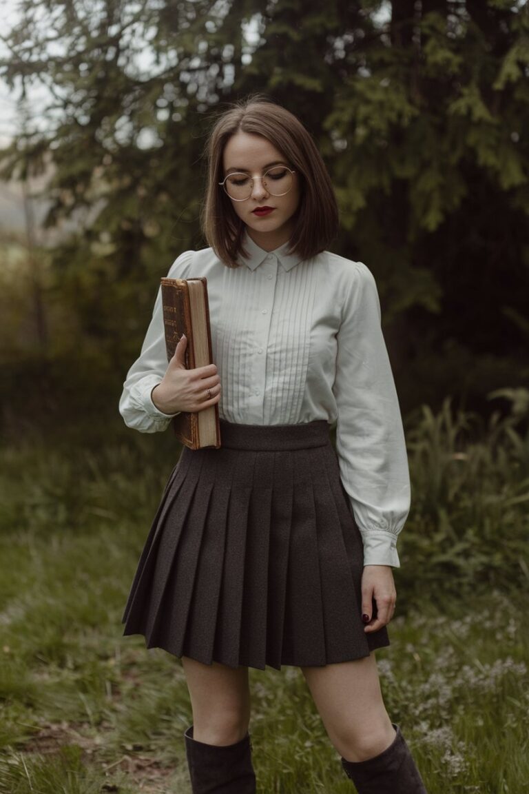 17 Dark Academia Spring Outfits: Sophisticated Looks for the Season ...