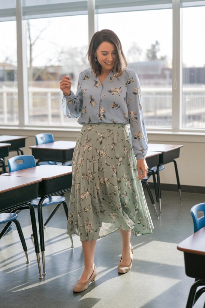 15 Spring Outfits for Teachers: Stylish and Comfortable Looks for the ...