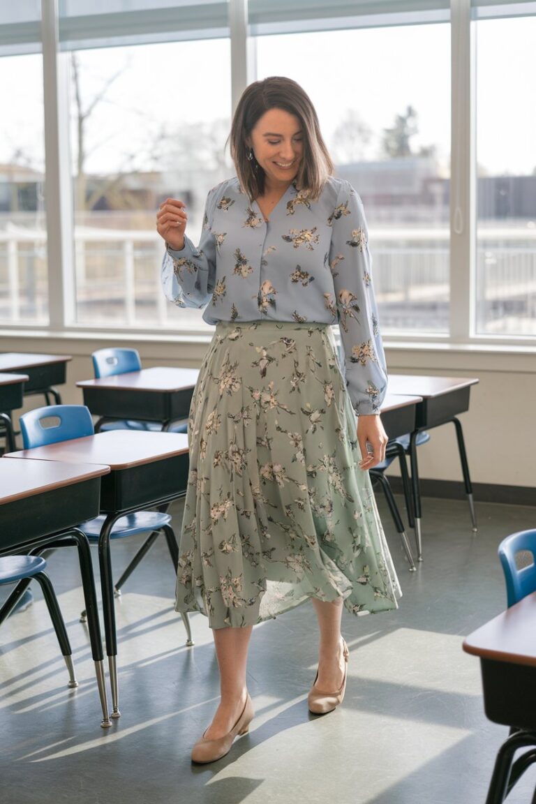 15 Spring Outfits for Teachers: Stylish and Comfortable Looks for the ...