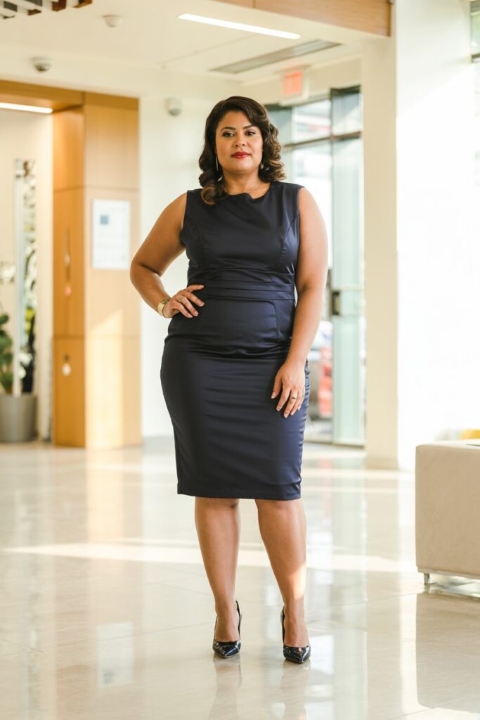16 Curvy Summer Business Outfits for Workdays in Warm Weather ...